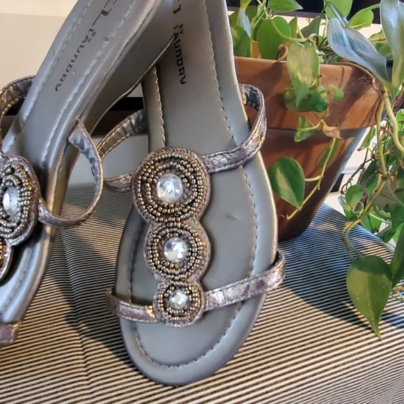 CL by Laundry | Shoes | Cl By Laundry Fancy Sandals 238 | Poshmark